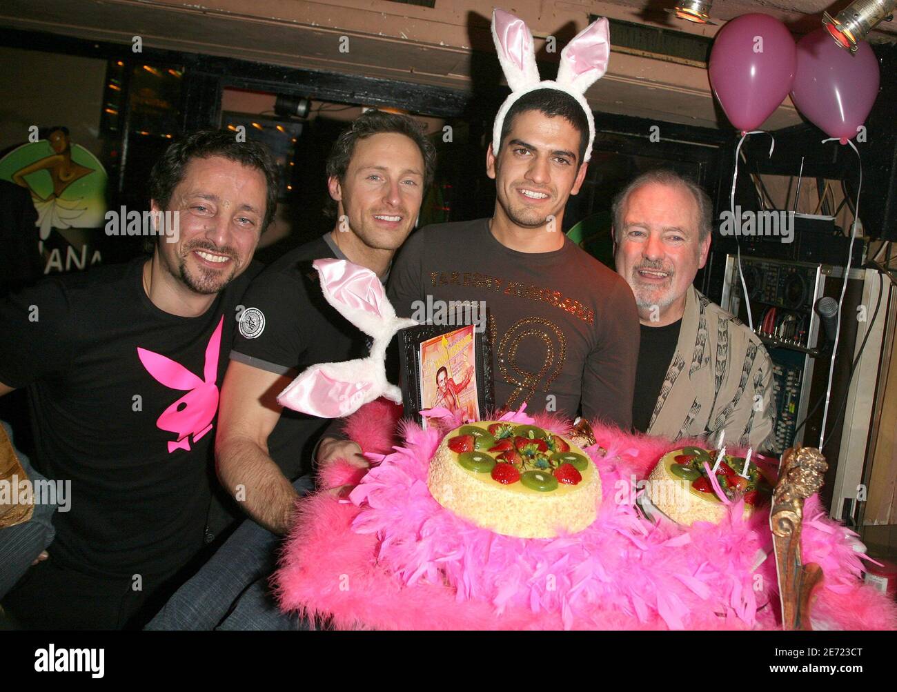 French actors (L to R) Frank Delhay, Nicolas Vitiello and Michel ...