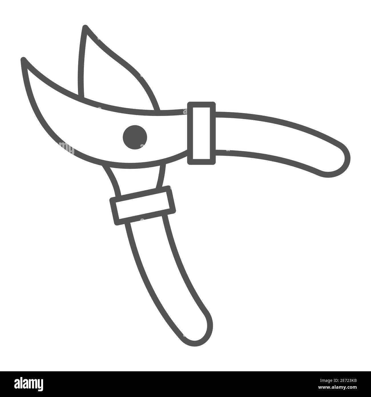Garden scissors Black and White Stock Photos & Images - Alamy