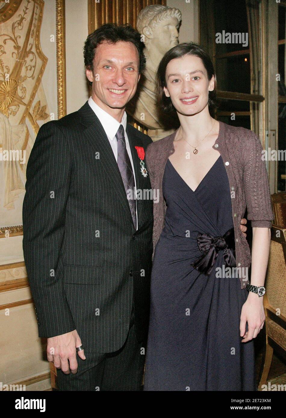 French Opera Ballet etoile dancers Aurelie Dupont and Manuel Legris ...