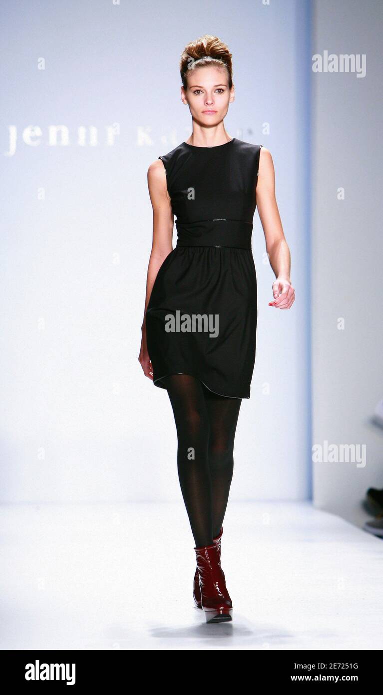 A model walks down the runway for the Jenni Kayne show as part of the ...