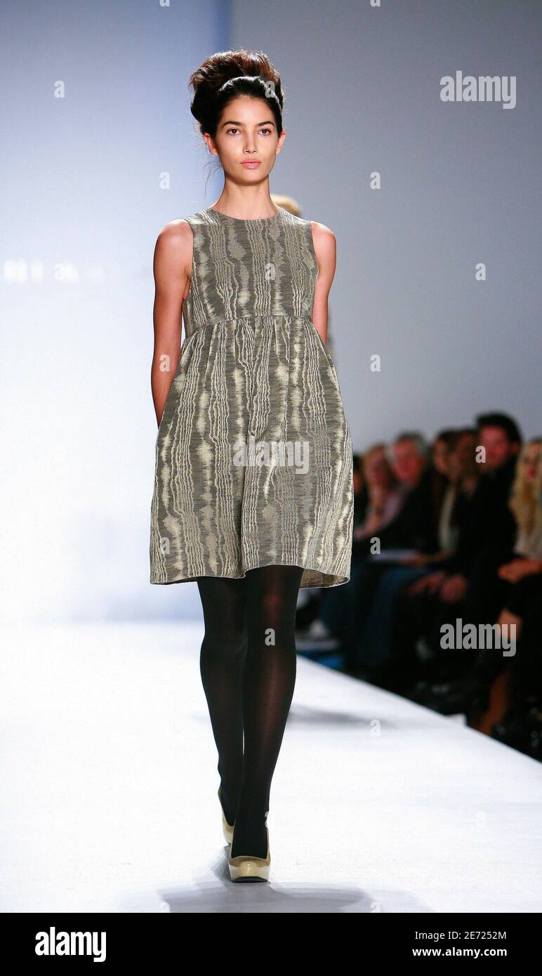 A model walks down the runway for the Jenni Kayne show as part of the ...