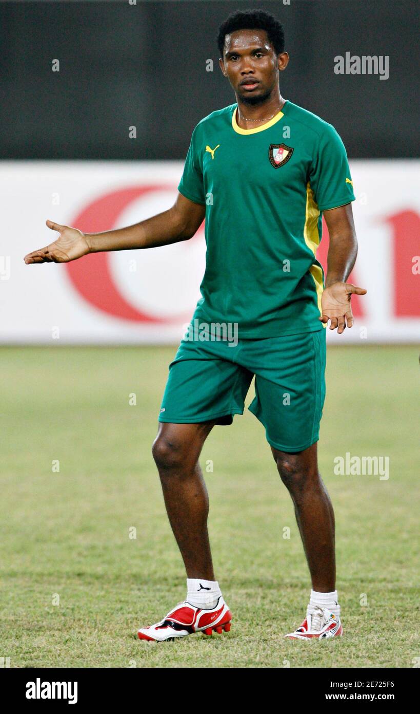 Samuel eto'o africa cup of nations hi-res stock photography and images ...