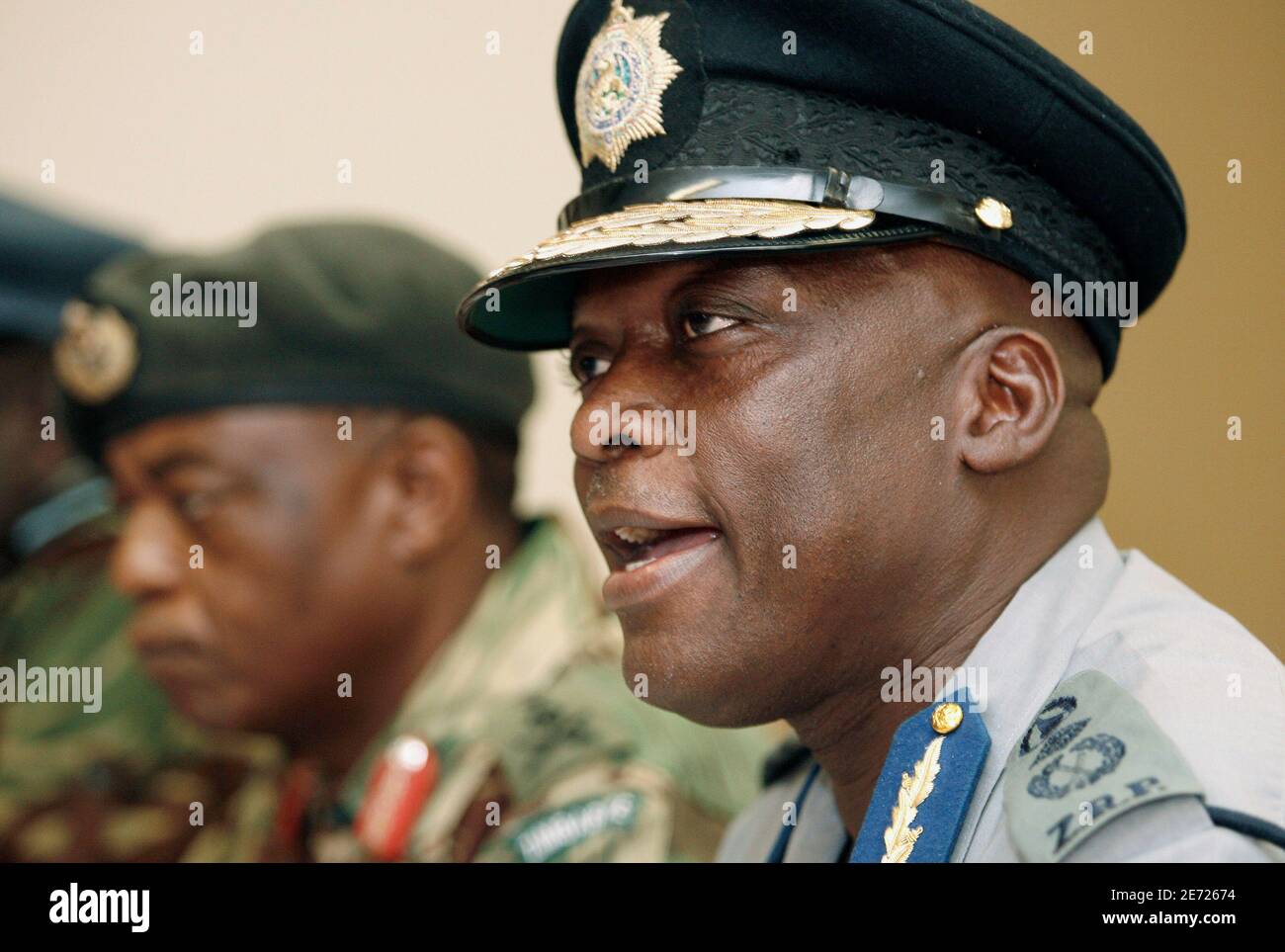 Zimbabwes police commissioner augustine chihuri hi-res stock ...