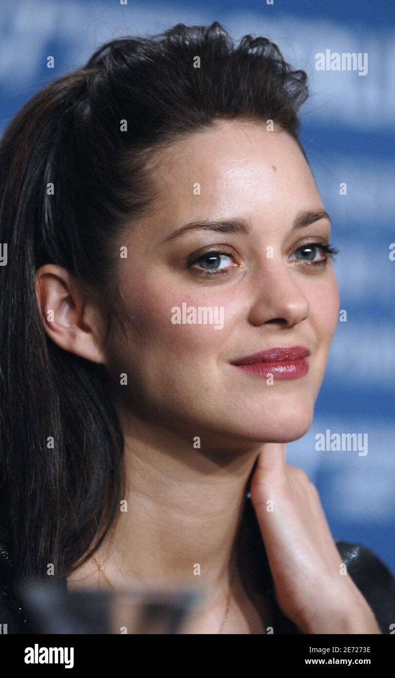 French actress Marion Cotillard gives a press conference of the movie ...