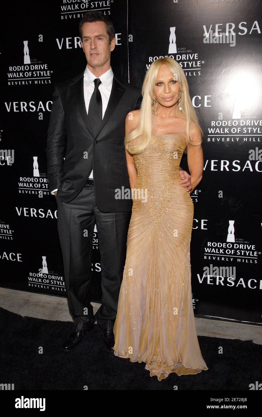 Donatella versace rupert everett hi-res stock photography and images ...