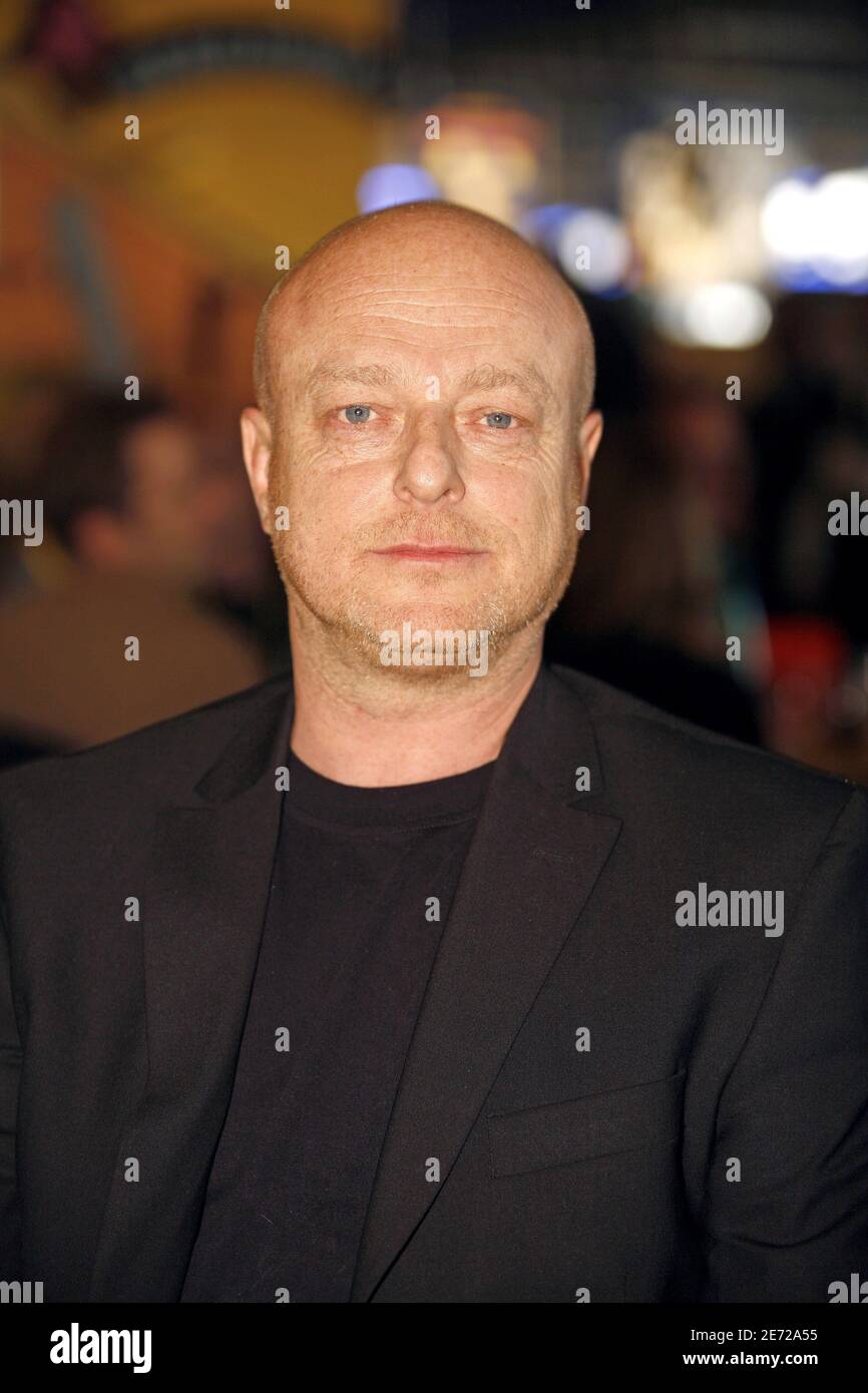 Gerard Krawczyk, poses before the projection of his new opus 'Taxi 4' in Plan de Campagne, near ...