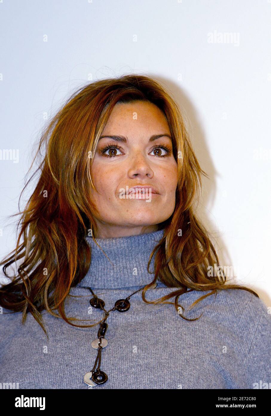 French actress Ingrid Chauvin during the 9th Luchon International ...