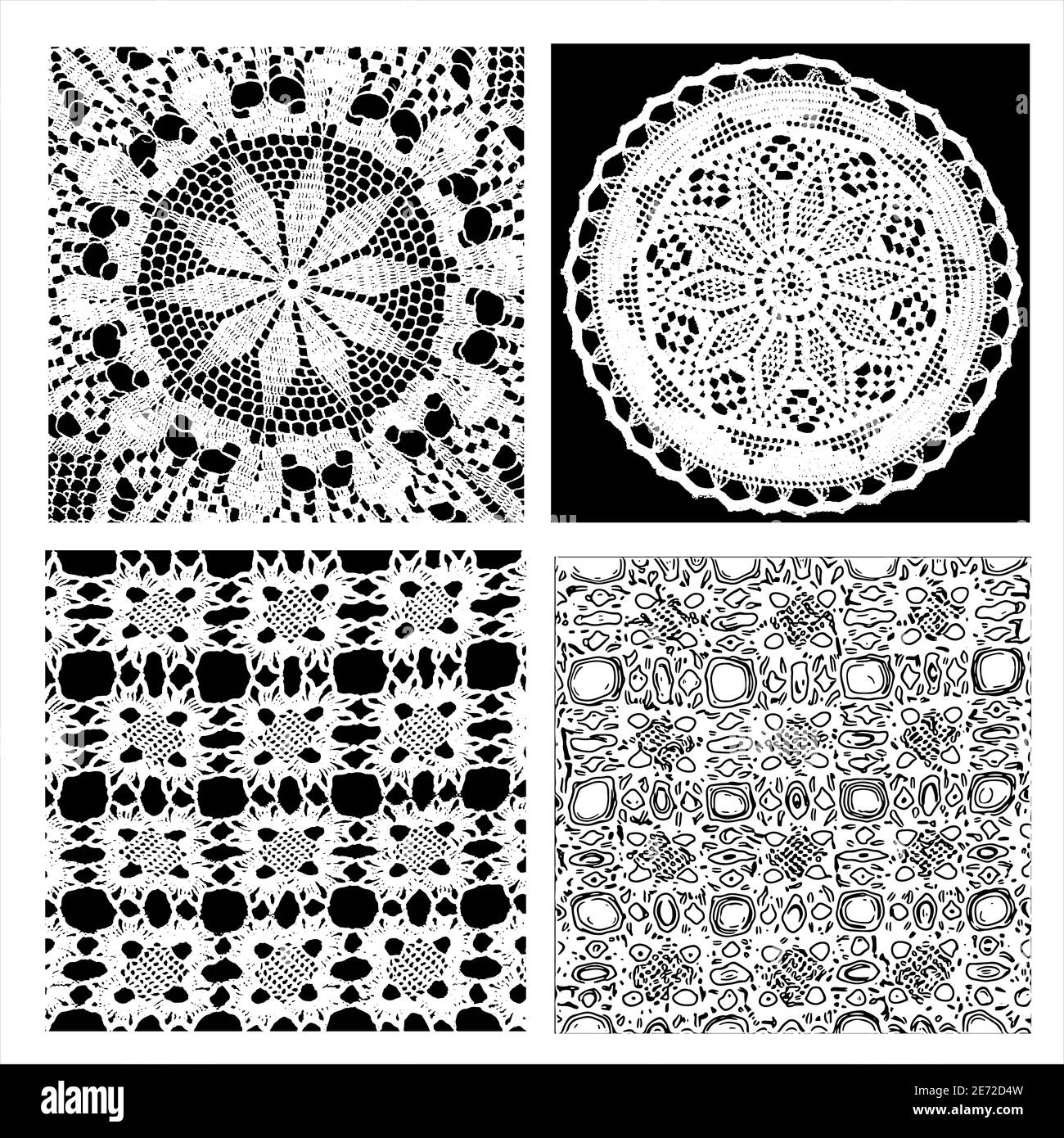 Handmade doily background texture grunge. Crocheted motive Stock Photo ...