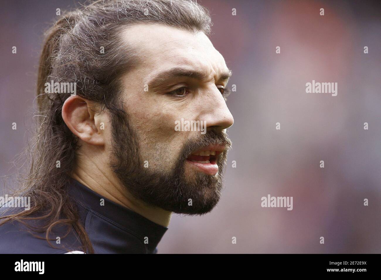 France's Sebastien Chabal during the RBS 6 Nations match, Ireland vs ...