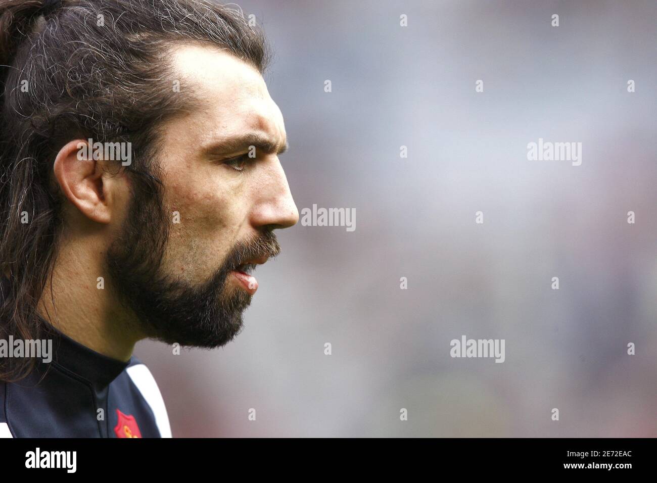 France's Sebastien Chabal during the RBS 6 Nations match, Ireland vs ...