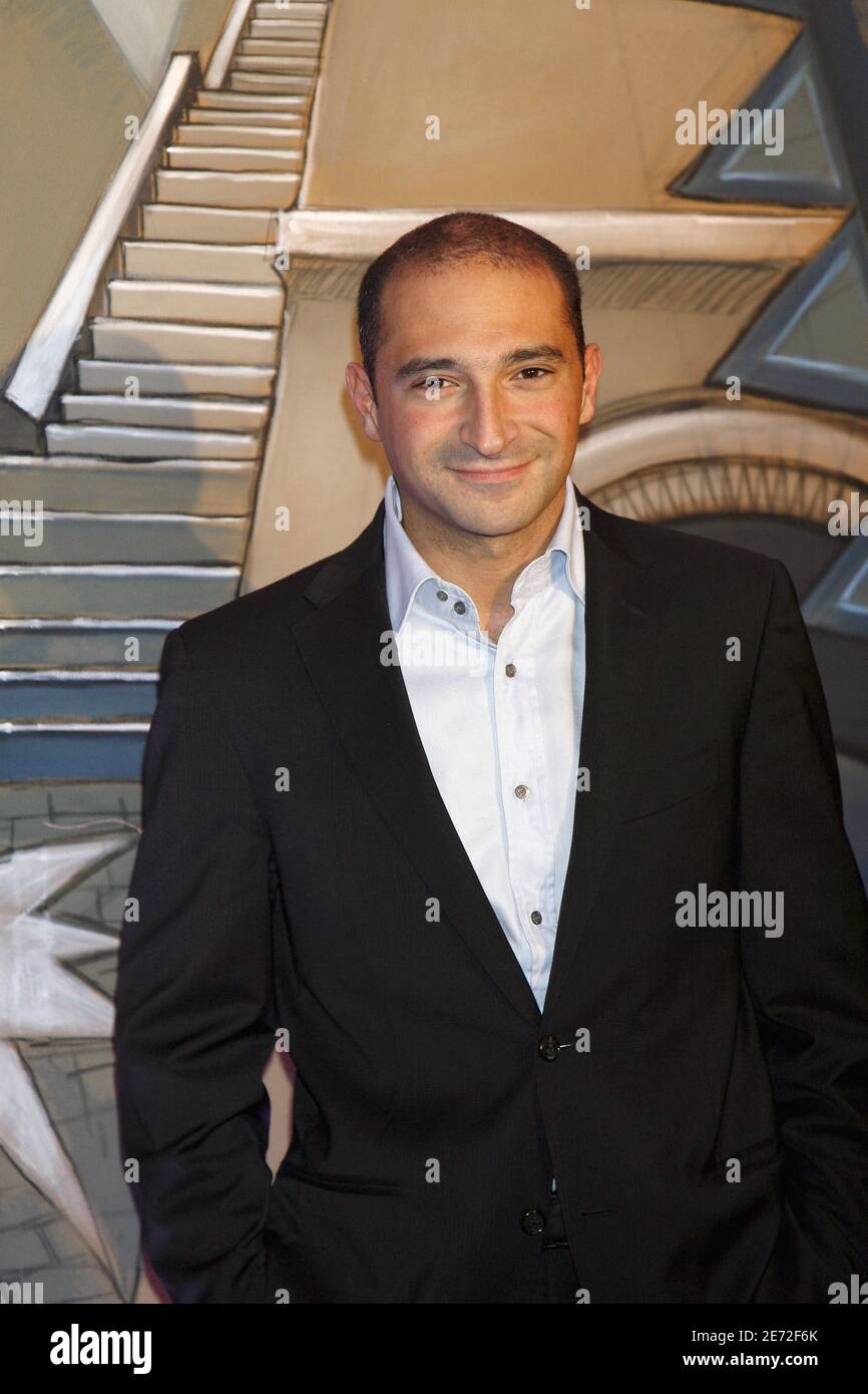 Thomas Fabius arrives at 'La Mome' premiere, held at the UGC Normandy ...