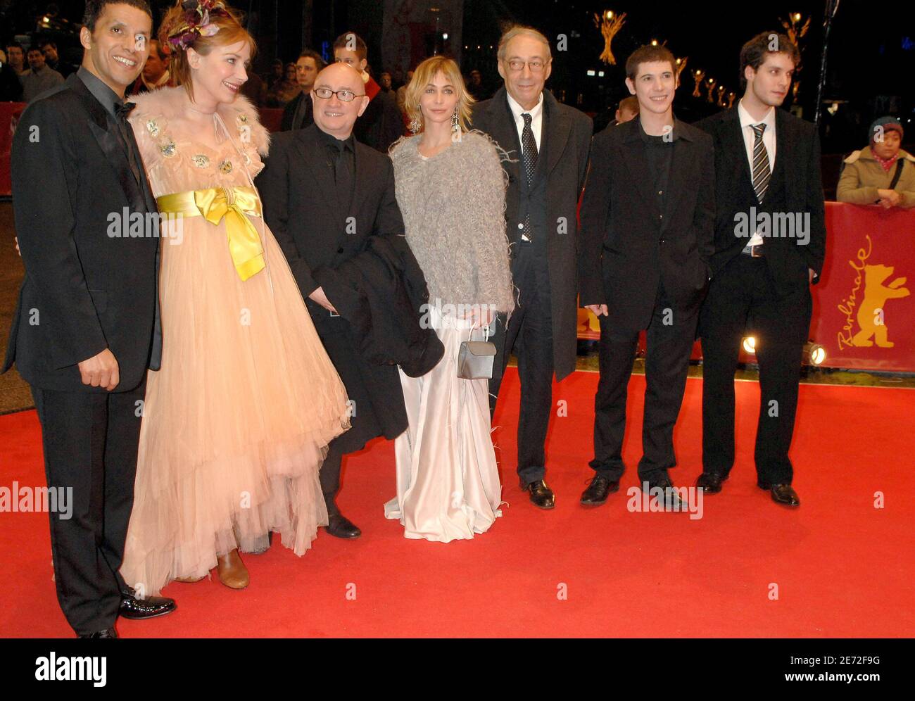 French actors (from L to R) Sami Bouajila, Julie Depardieu, Michel ...