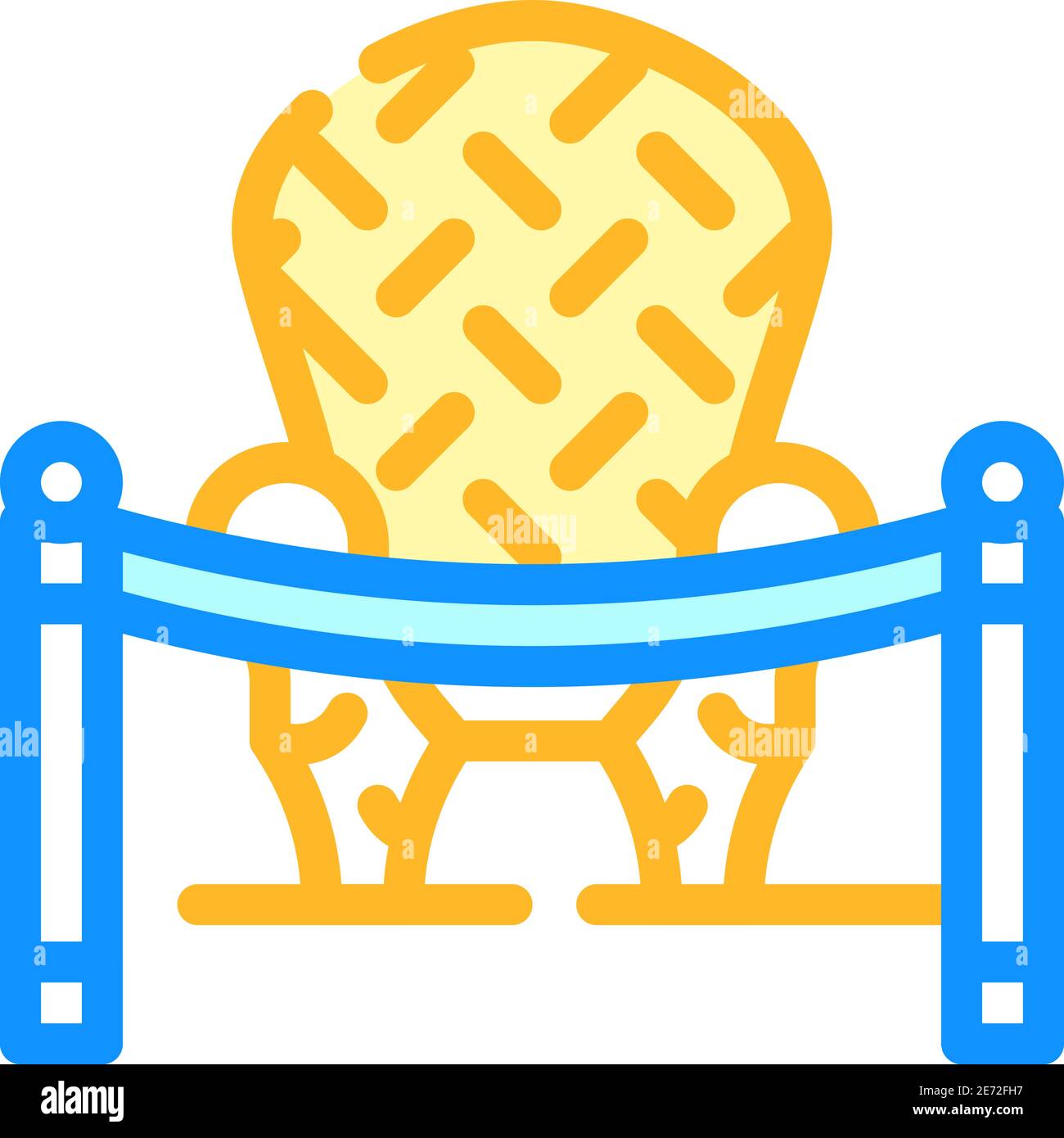 furniture museum exhibit color icon vector illustration Stock Vector ...