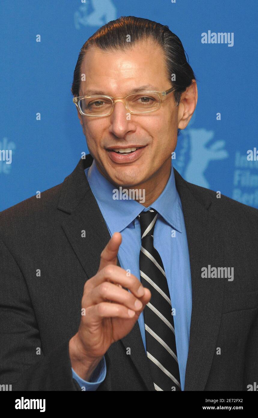 US actor Jeff Goldblum poses for the photographers during a photocall ...