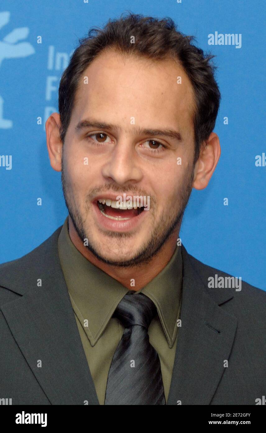German Actor Moritz Bleibtreu poses for the photographers during a ...