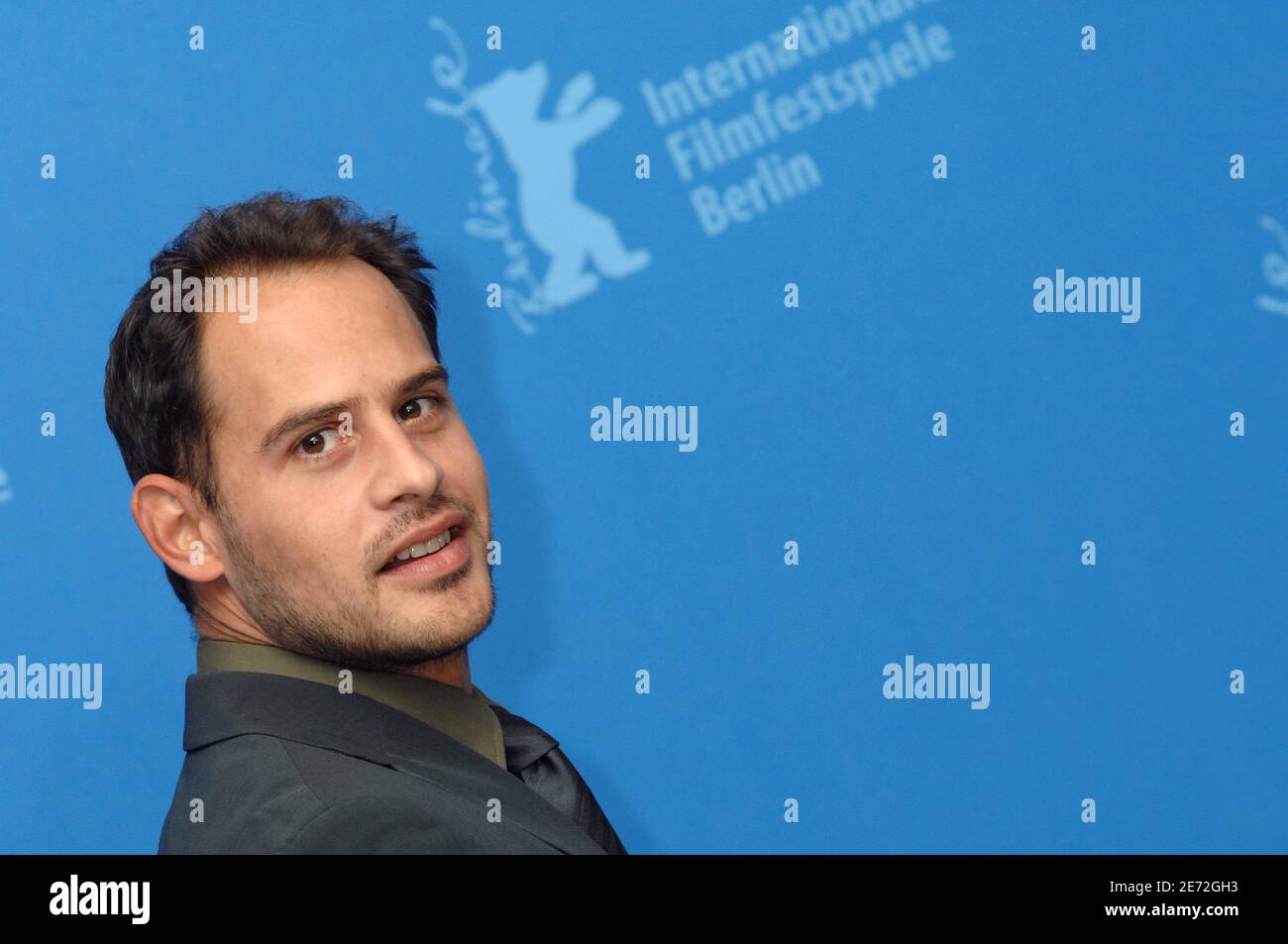 German Actor Moritz Bleibtreu poses for the photographers during a ...