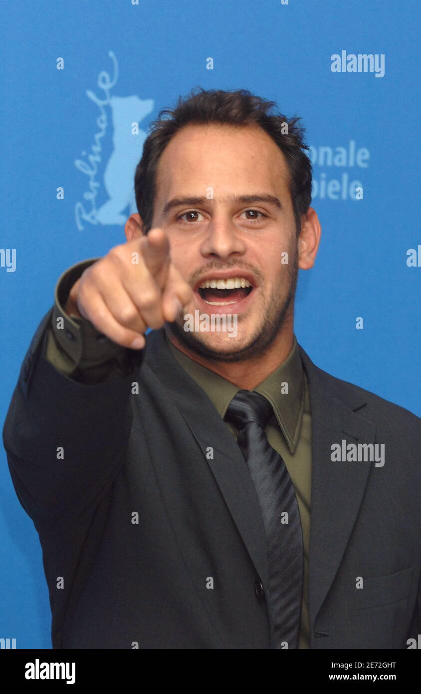German Actor Moritz Bleibtreu poses for the photographers during a ...
