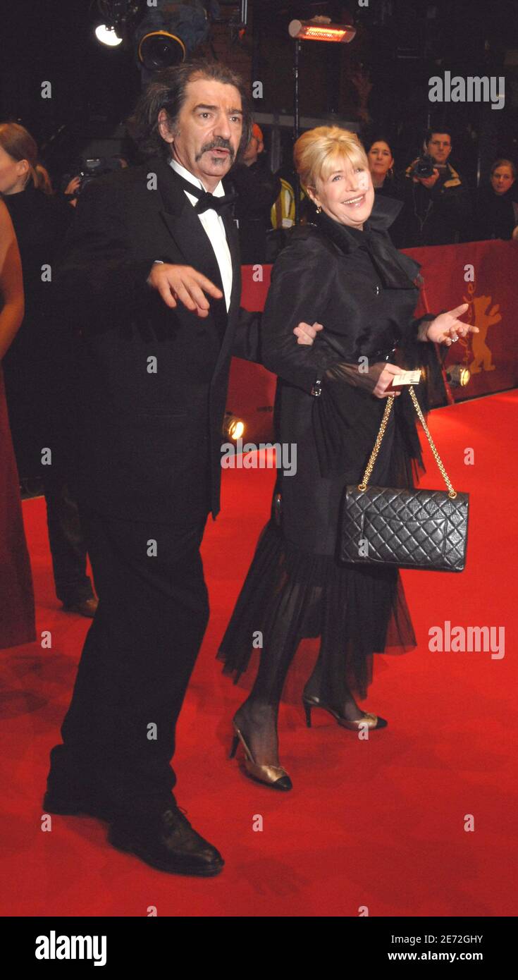 British singer Marianne Faithfull and Yugoslavian actor Miki Manojlovic ...