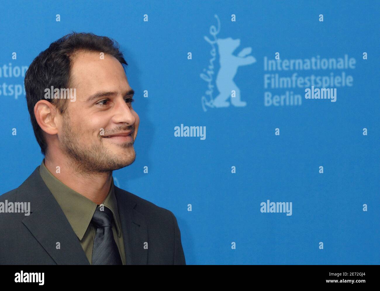German Actor Moritz Bleibtreu poses for the photographers during a ...