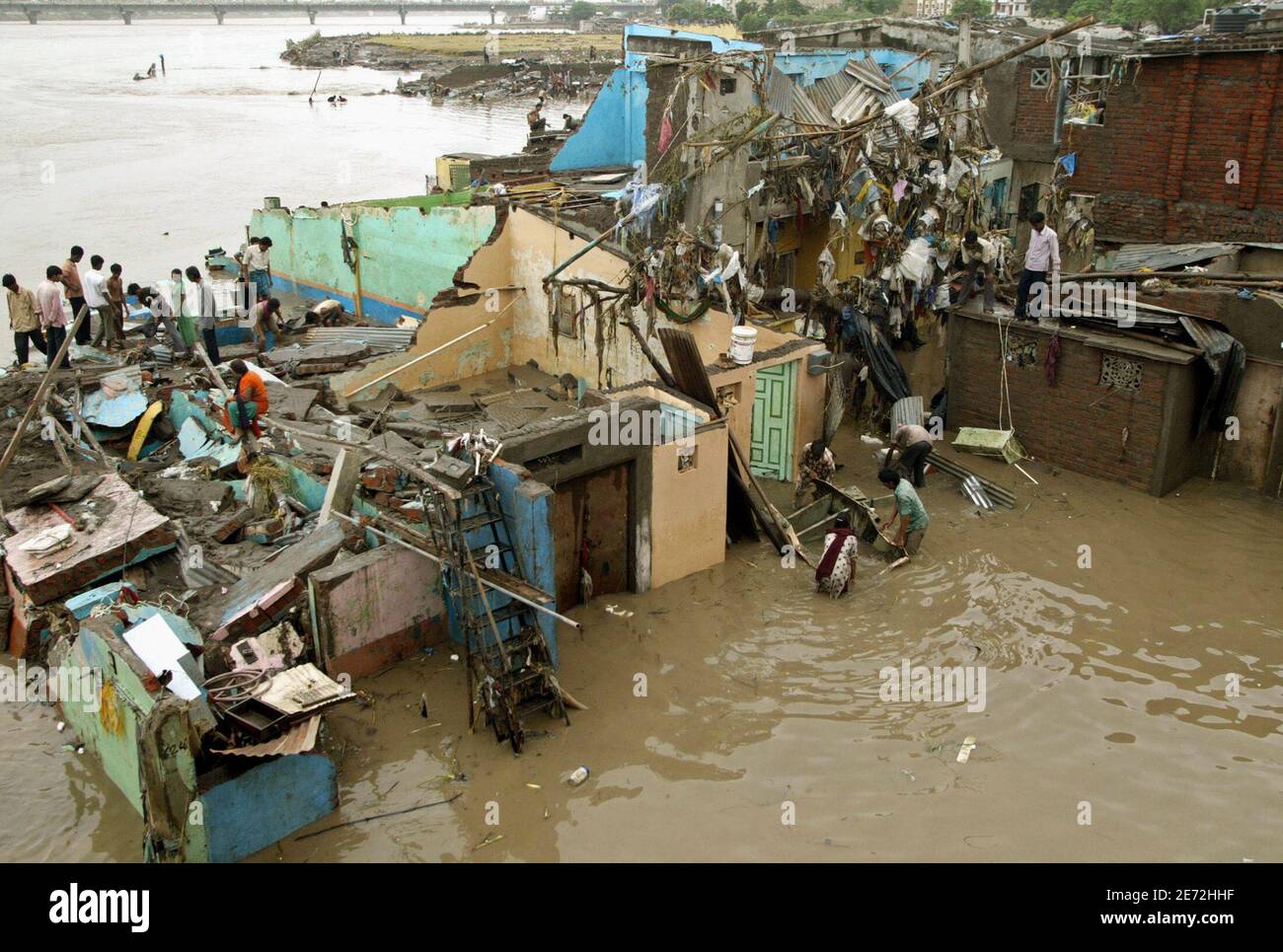 Surat india flood hi-res stock photography and images - Alamy