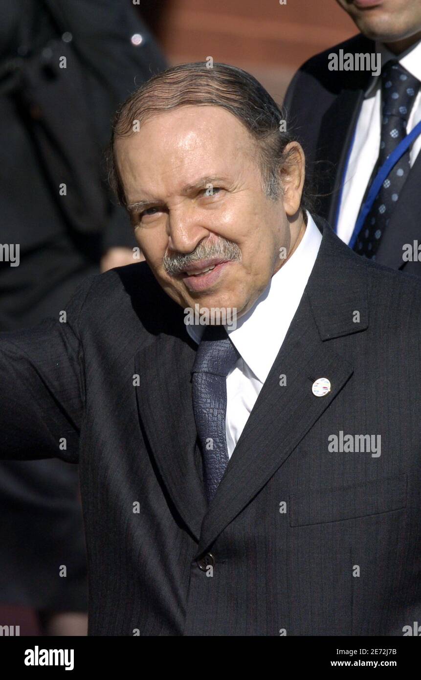 Abdelaziz Bouteflika president of Algeria pictured at the 24th Africa ...