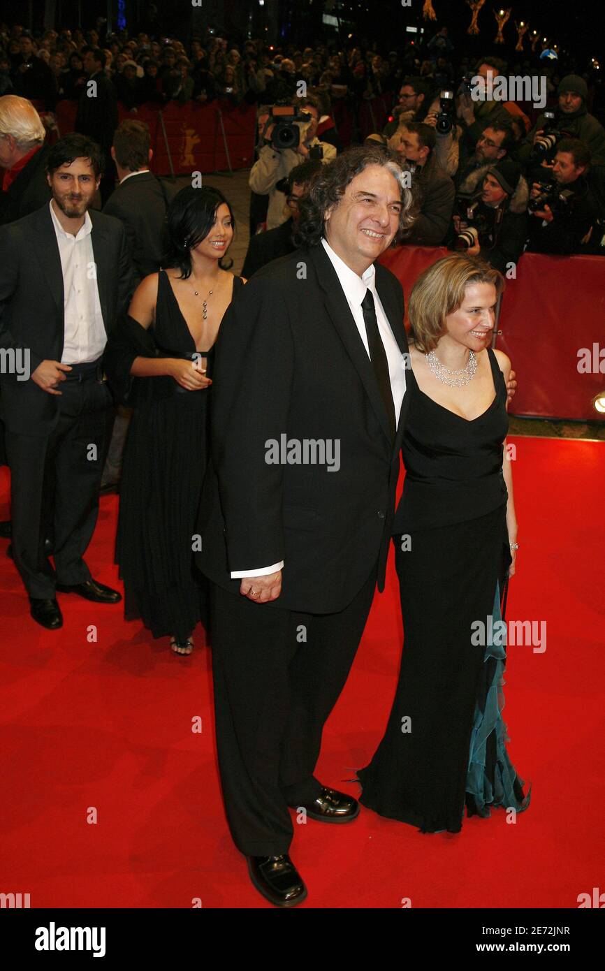 Gregory Nava and his wife attends the 'Bordertown' premiere directed by ...