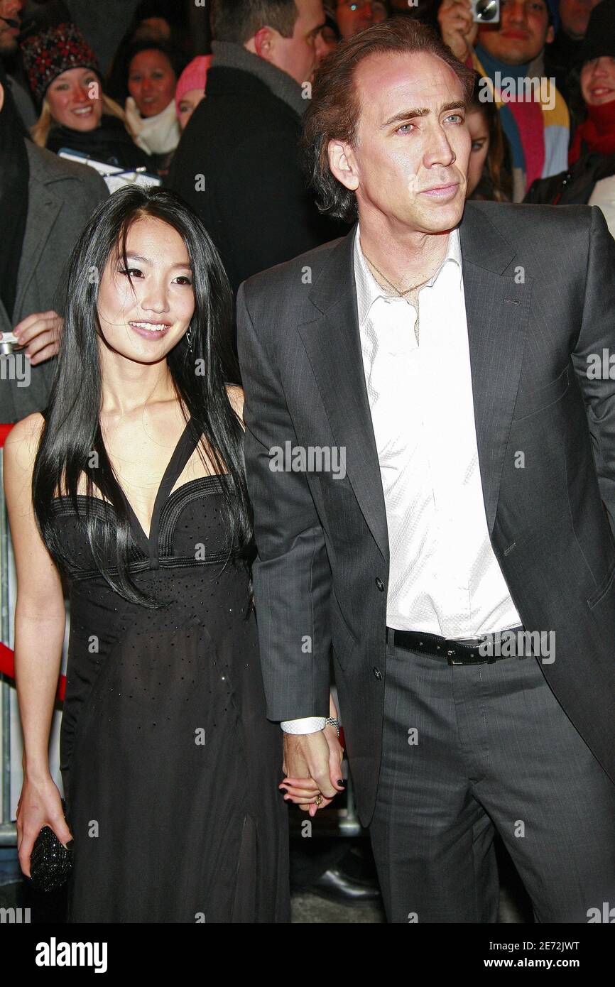 Nicolas Cage Alice Kim Wedding