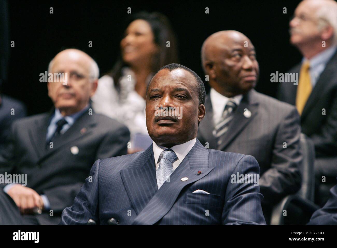Denis Sassou-Nguesso President of Republic of the Congo at the 24th ...
