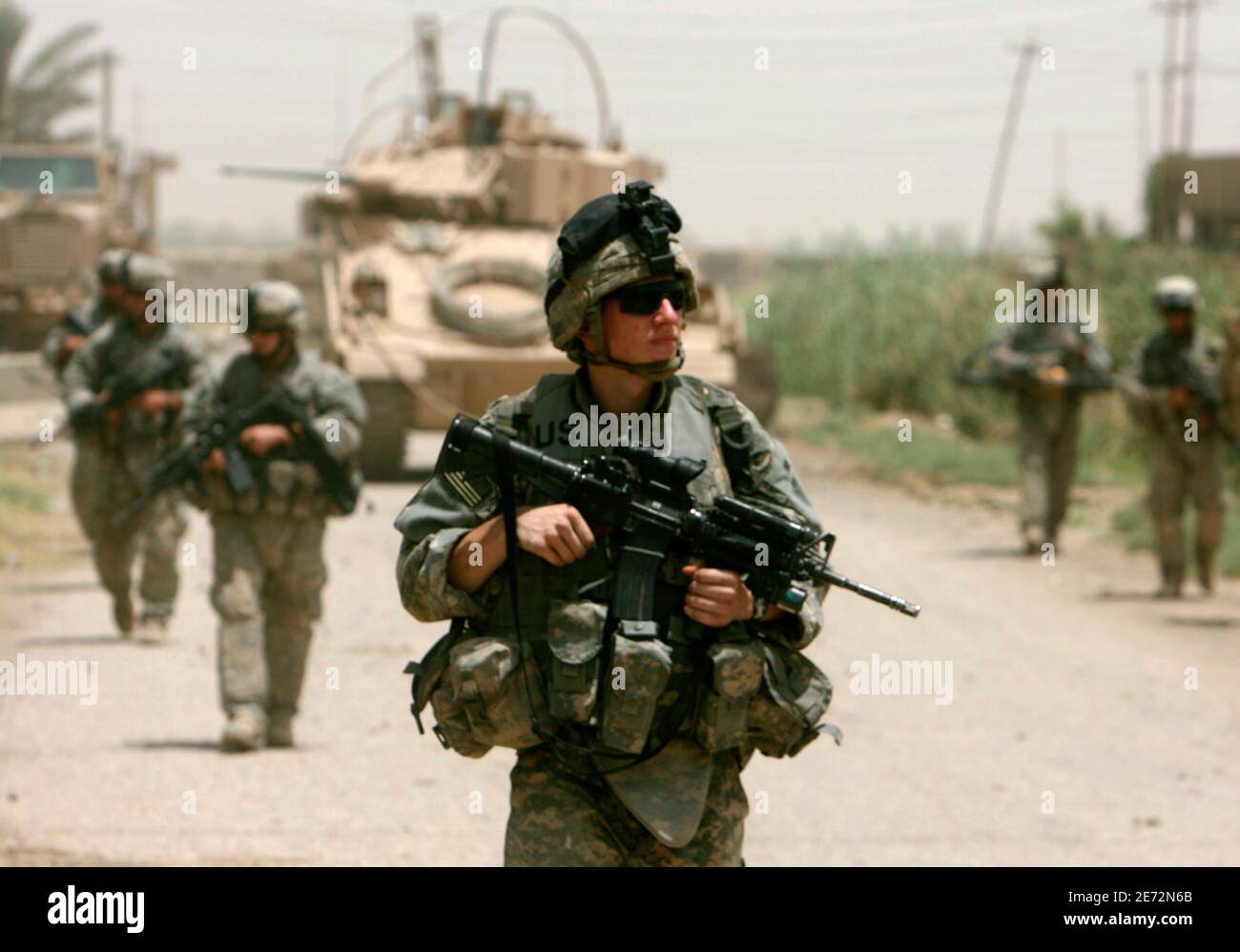 Iraq american soldiers hi-res stock photography and images - Alamy