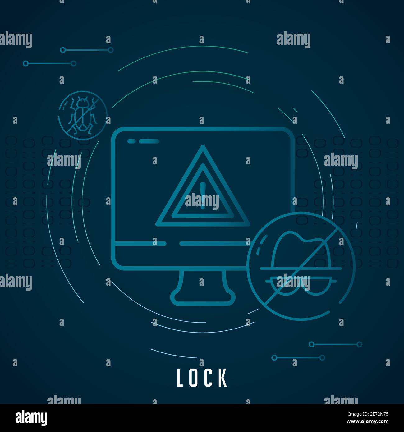 Cyber lock computer design of Security password technology and ...