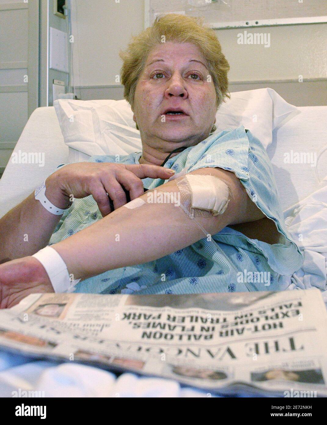 Hot air balloon accident hi-res stock photography and images - Alamy