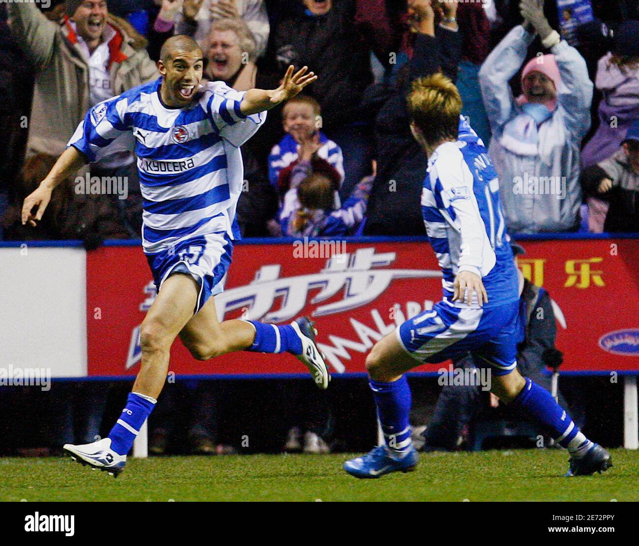 James harper reading goal hi-res stock photography and images - Alamy