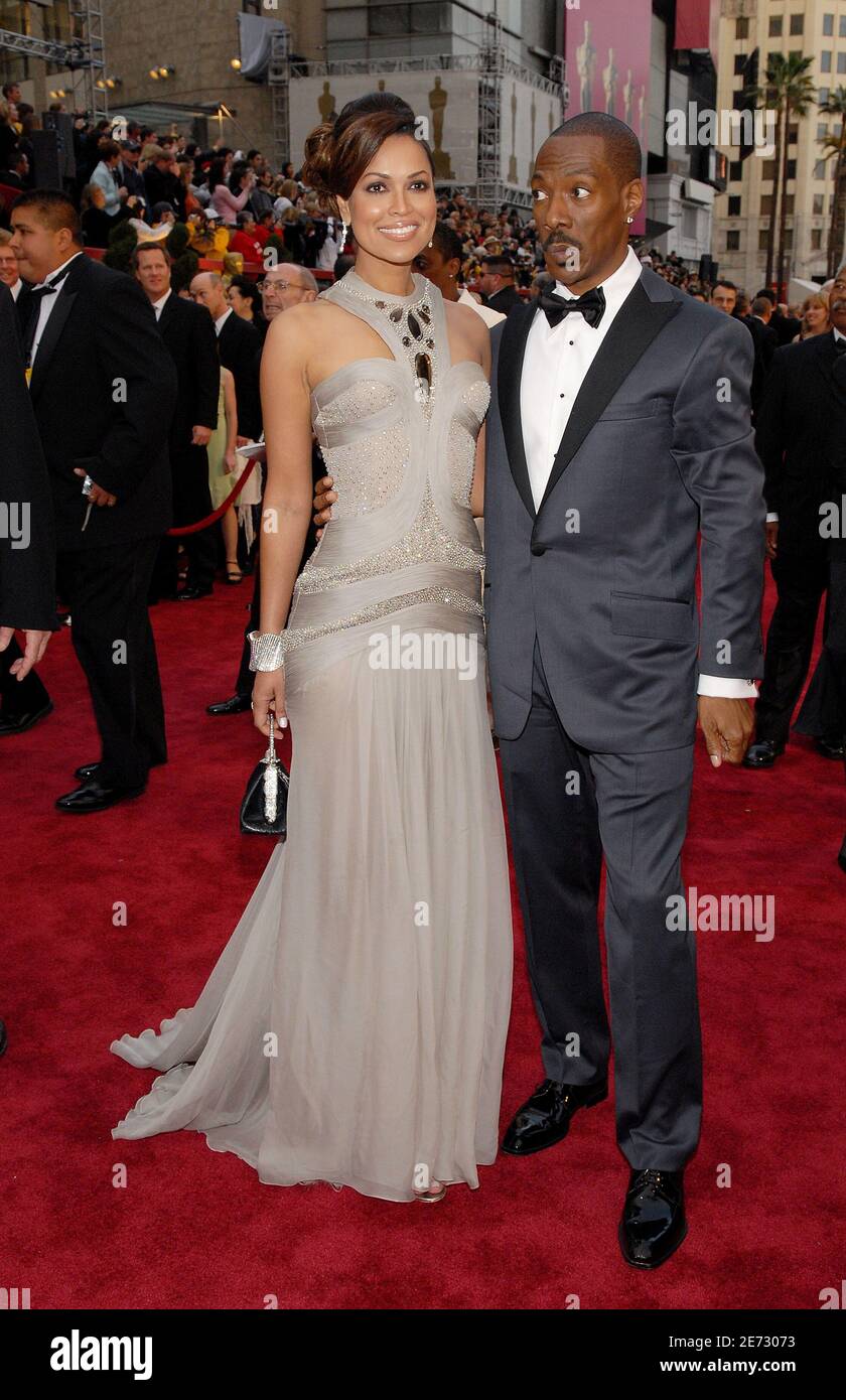 Tracey Edmonds and Eddie Murphy arriving at the 79th Academy Awards ...