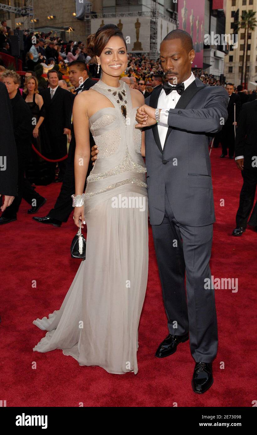 Tracey Edmonds and Eddie Murphy arriving at the 79th Academy Awards ...