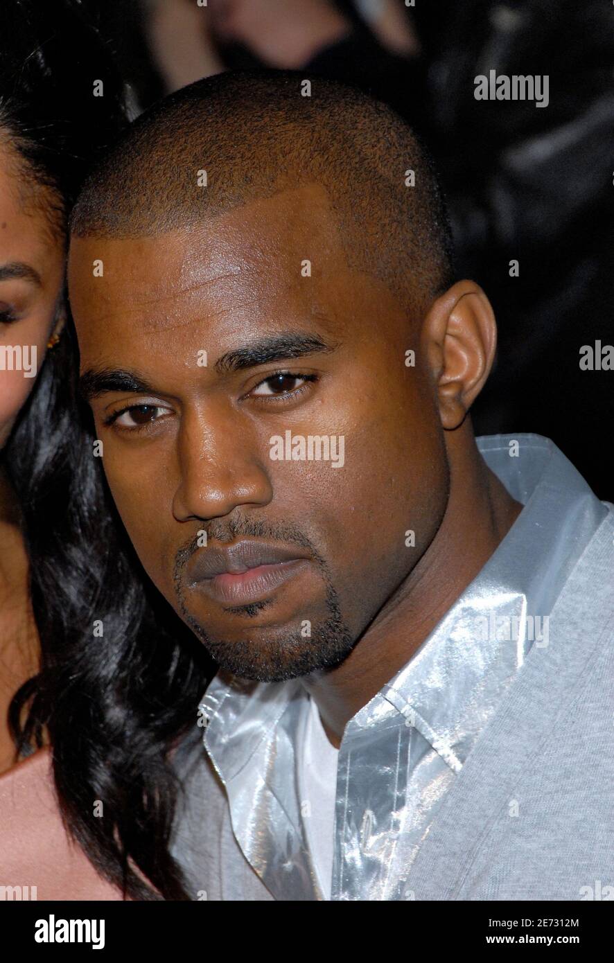 Kanye West attends the 2007 Vanity Fair Oscar Party Hosted by Graydon ...