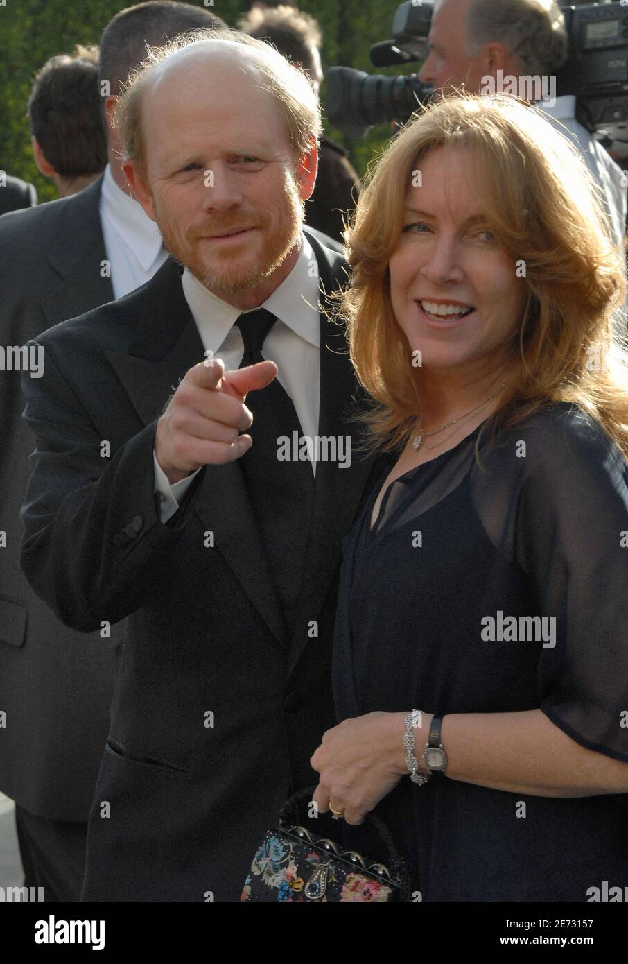 Ron and Cheryl Howard attend the 2007 Vanity Fair Oscar Party Hosted by ...