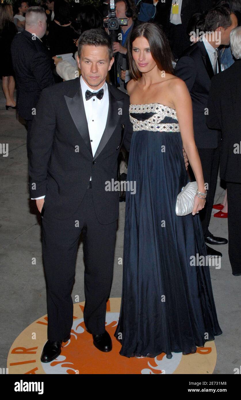 Mark Wahlberg and Rhea Durham attends the 2007 Vanity Fair Oscar Party ...