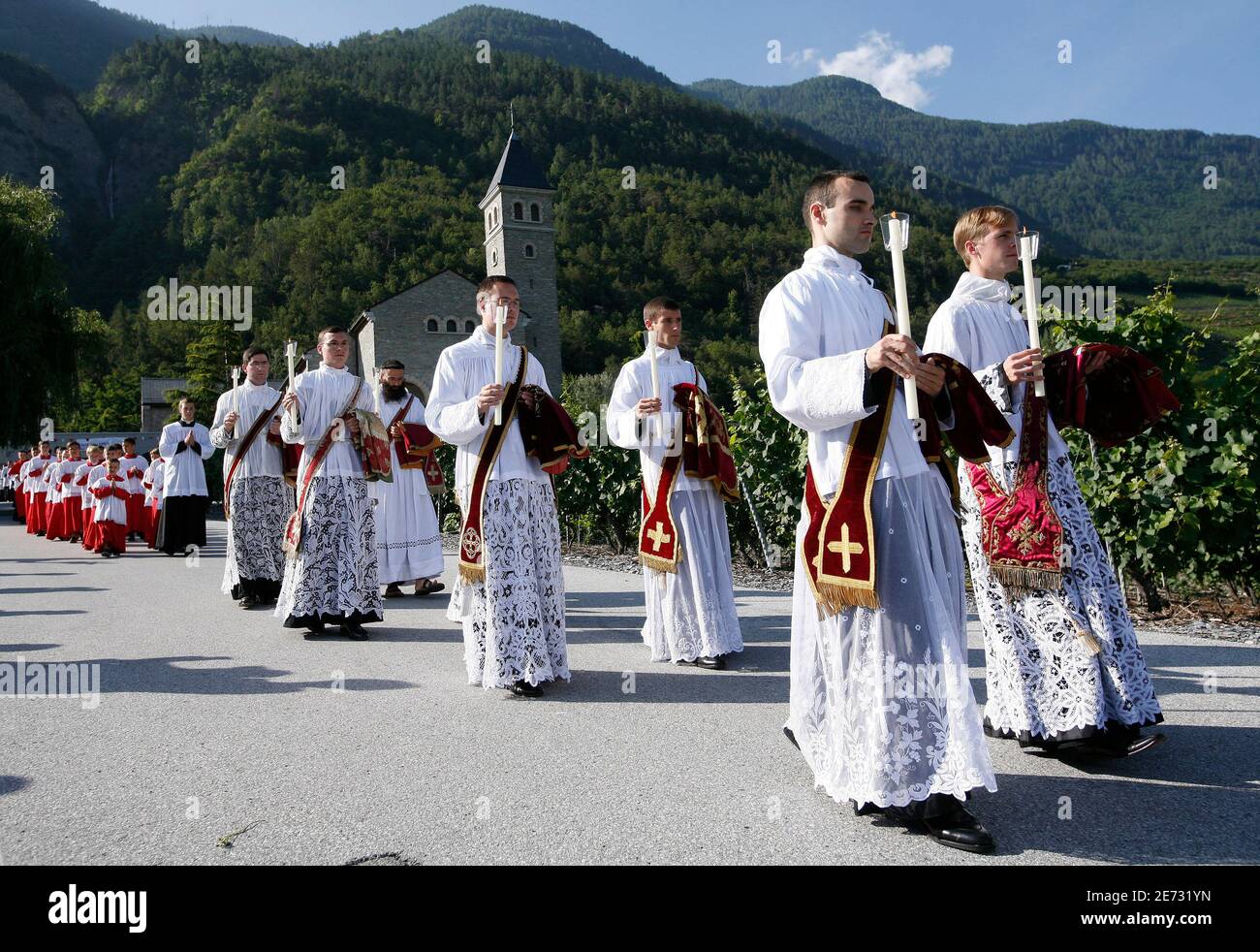 Archbishop lefebvre econe hi-res stock photography and images - Alamy