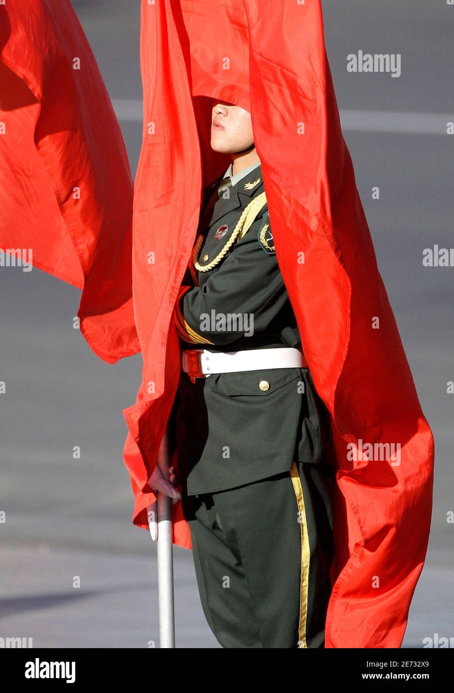 See through china flag hi-res stock photography and images - Alamy