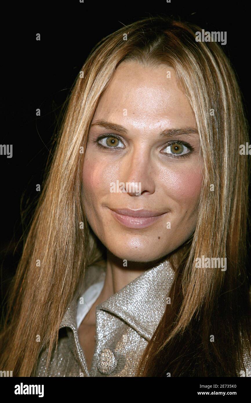 US actress Molly Sims frontrow for the Valentino Fall-Winter 2007-2008 ...