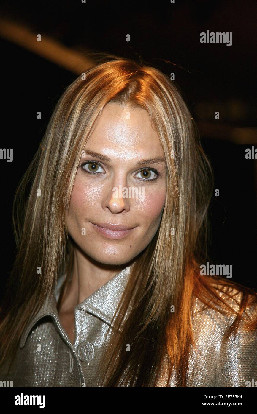 US actress Molly Sims frontrow for the Valentino Fall-Winter 2007-2008 ...