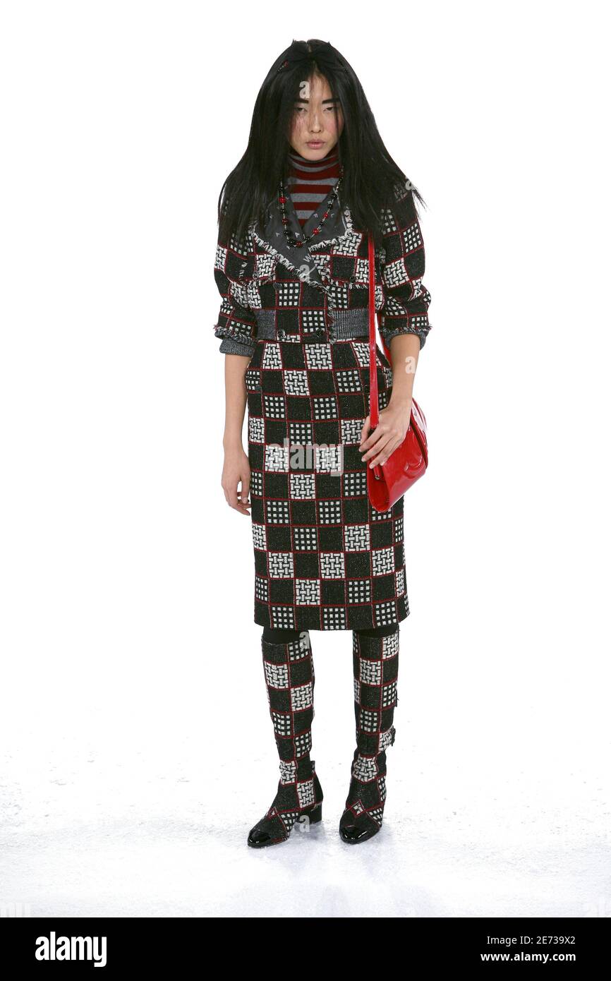 Chanel Fall-Winter 2007-2008 Ready-To-Wear Runway - Paris Stock Photo ...