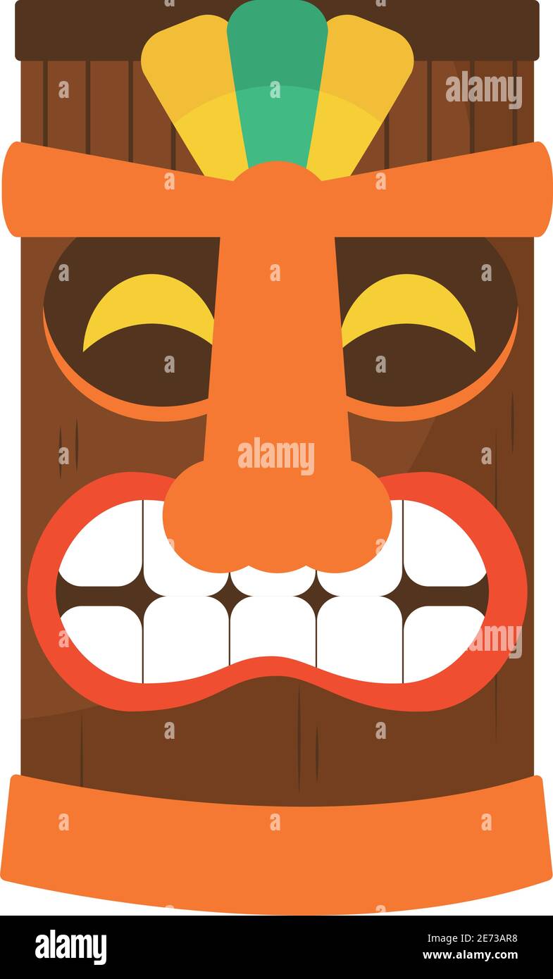 Smiling Tiki Mask
