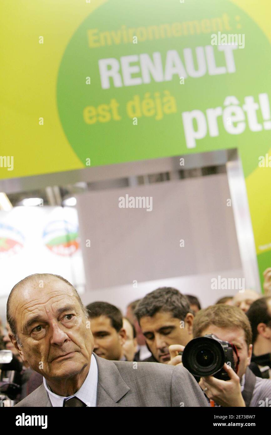 French President Jacques Chirac inaugurates the International ...