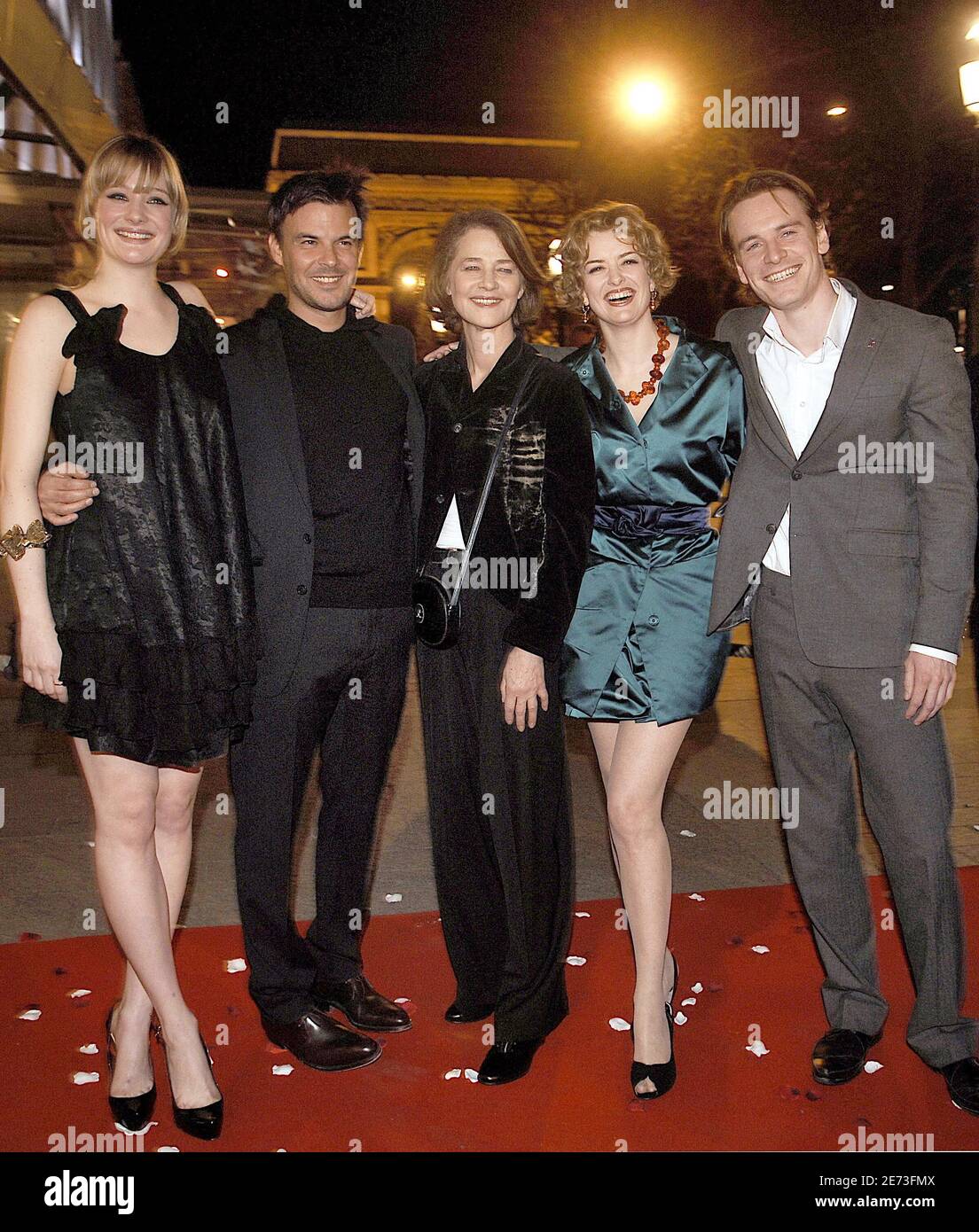 Romola Garai, director Francois Ozon, Charlotte Rampling, cast member ...