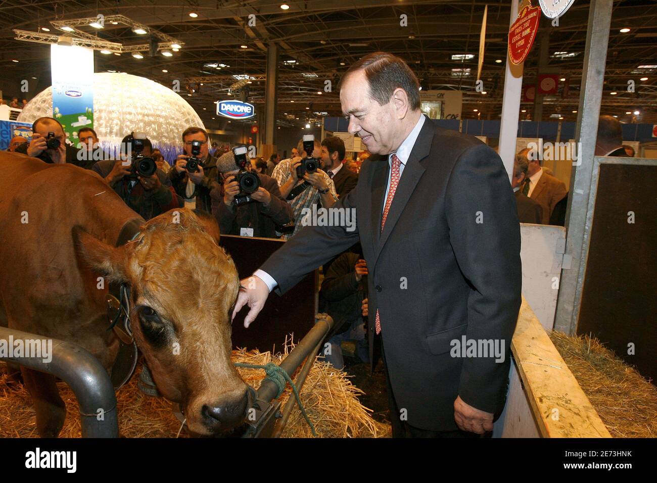 National Assembly president Patrick Ollier visits the International ...