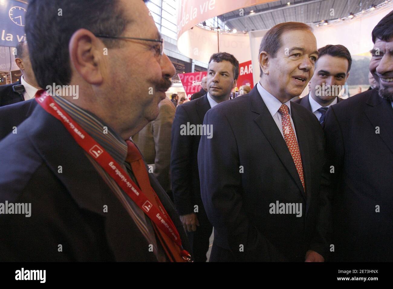 National Assembly president Patrick Ollier visits the International ...