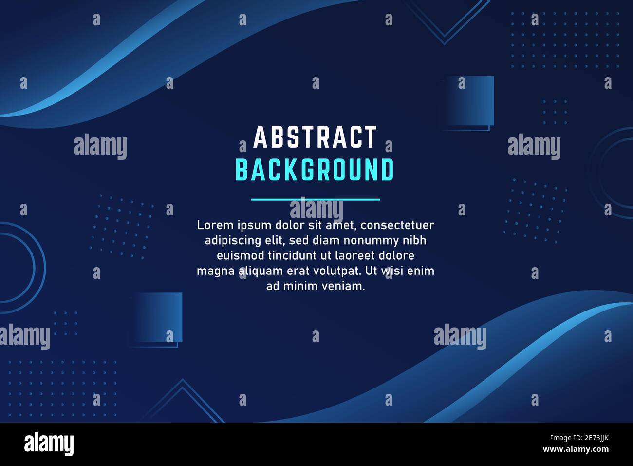 Wavy geometric shapes Stock Vector Images - Alamy