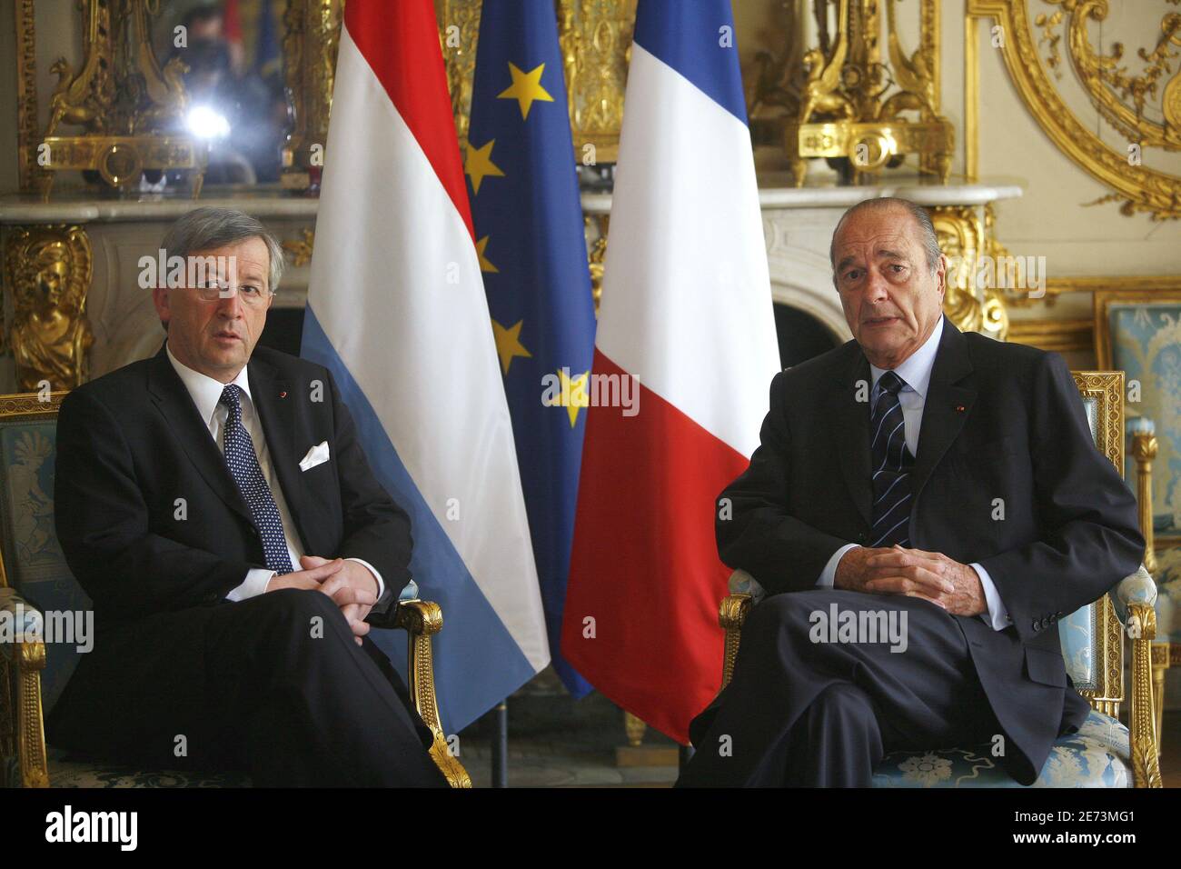 Visite de jacques chirac hi-res stock photography and images - Alamy