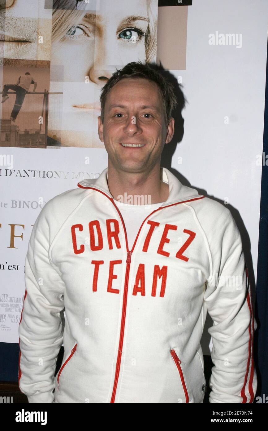 French radioman and TV presenter Max attends 'Par effraction' premiere ...